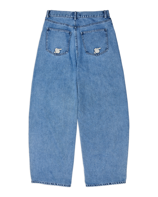 Men Balloon Denim Pants